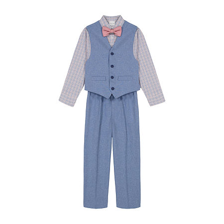 Click here for Van Heusen Little & Big Kid Boys 4-pc. Suit Set  4... prices