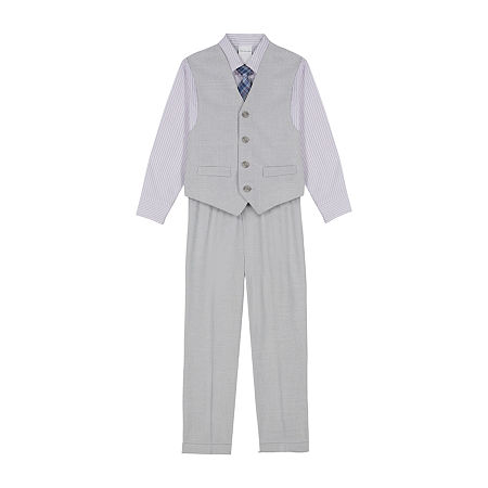 Click here for Van Heusen Little & Big Kid Boys 4-pc. Suit Set  4... prices