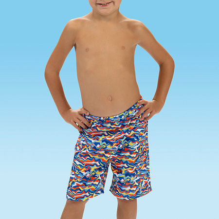 Click here for Toddler Boy Little Dolfin(R) Surfin Swim Trunks prices