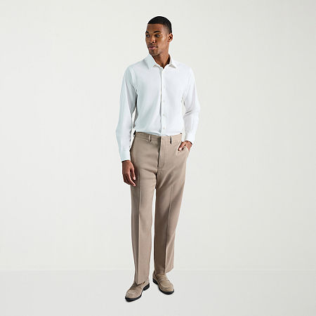 Click here for Haggar Premium Comfort Tonal Plaid Mens Classic Fi... prices