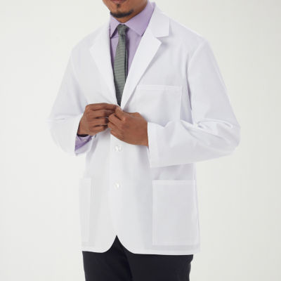 Meta Labwear 15103 30" Mens Long Sleeve Lab Coat, Color: White - JCPenney