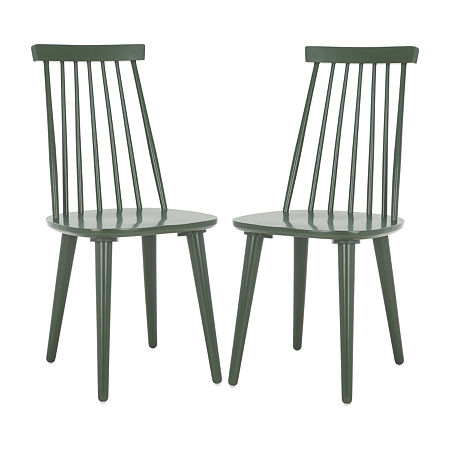 Click here for Burris 2-pc. Dining Chair  One Size  Green prices