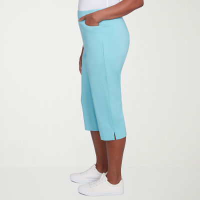Alfred Dunner Classics Womens Mid Rise Capri Pant - JCPenney