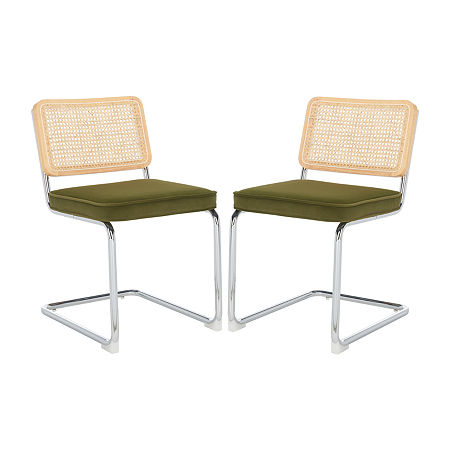 Click here for Coralia 2-pc. Dining Chair  One Size  Green prices