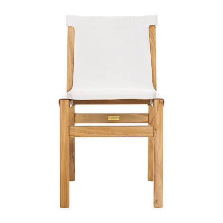 Click here for Arian Wood Dining Chair  One Size  White prices