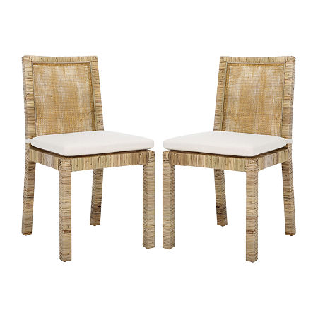 Click here for Tojo 2-pc. Dining Chair  One Size  White prices