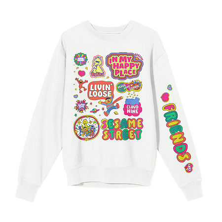 Click here for Womens Crew Neck Long Sleeve Sesame Street Sweatsh... prices