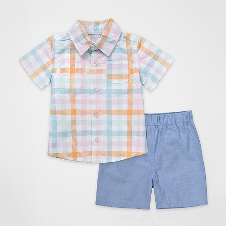 Click here for Baby Essentials Baby Boys 2-pc. Short Set  18 Mont... prices