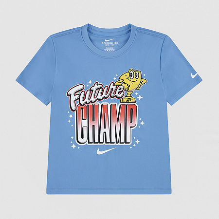 Click here for Nike Little Boys Crew Neck Short Sleeve Regular Fi... prices