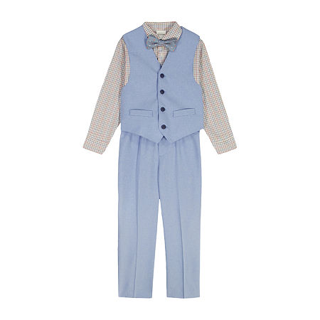 Click here for Van Heusen Little & Big Kid Boys 4-pc. Suit Set  1... prices
