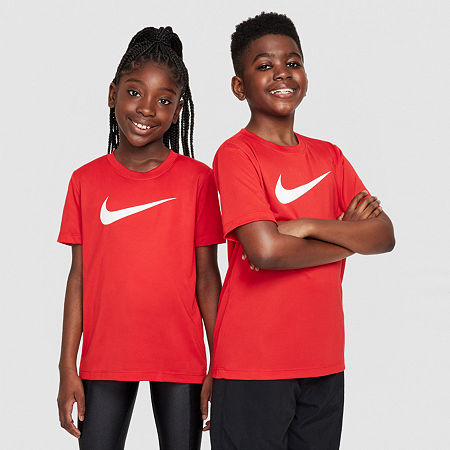 Click here for Nike Boys and Girls 6-20 Legend Swoosh-Logo Crewne... prices