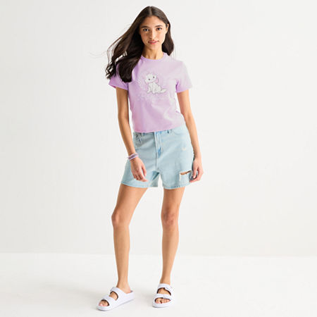 Click here for Aristocats Baby Tee Womens Juniors Crew Neck Short... prices