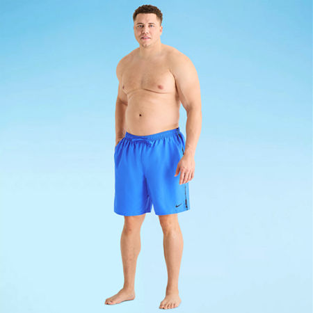 Click here for Nike Mens Big and Tall Drawstring Waist Swim Trunk... prices