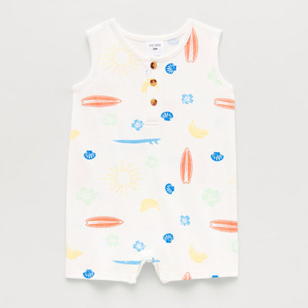 Click here for Okie Dokie Baby Boys Sleeveless Romper  Newborn  W... prices