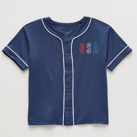 Click here for Okie Dokie Toddler & Little Boys Short Sleeve Butt... prices