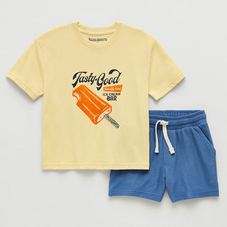 Click here for Thereabouts Oversized Fit Little Boys 2-pc. Short... prices