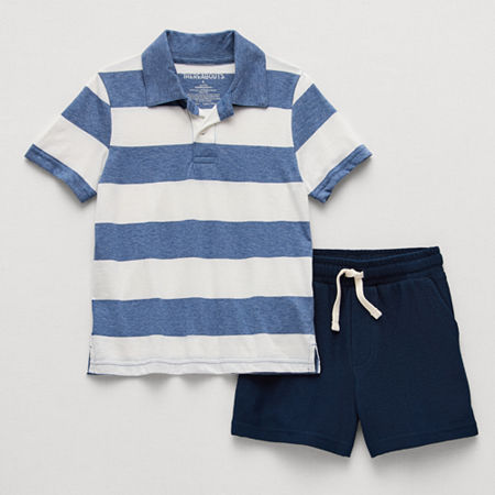 Click here for Thereabouts Polo Little Boys 2-pc. Short Set  6  B... prices
