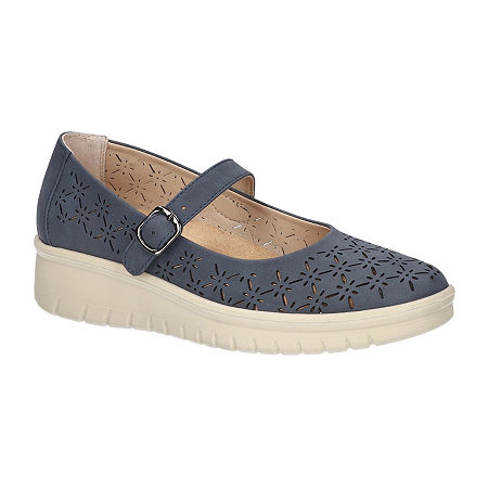 Click here for Easy Street Gertie Comfort Mary Janes - Navy prices