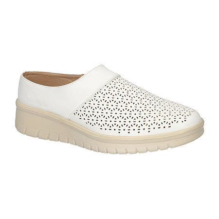 Click here for Easy Street Aretha Comfort Mules - White prices
