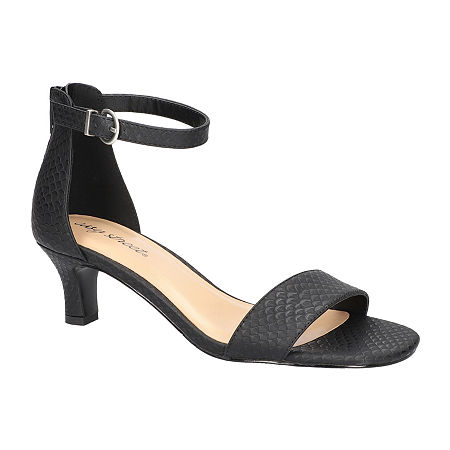 Easy Street Shalee Dress Sandals - Charcoal