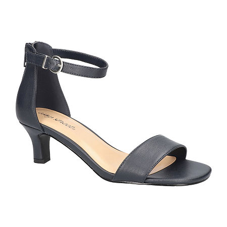 Easy Street Shalee Dress Sandals - Navy
