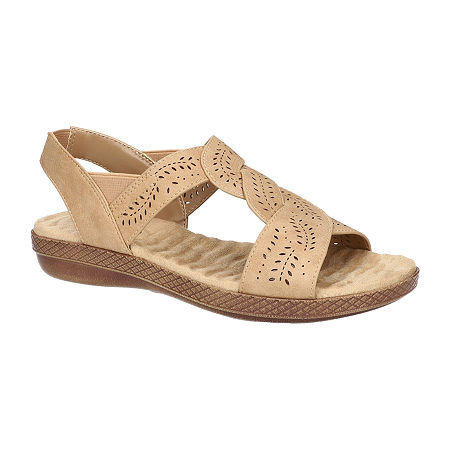 Easy Street Weare Comfort Sandals - Beige