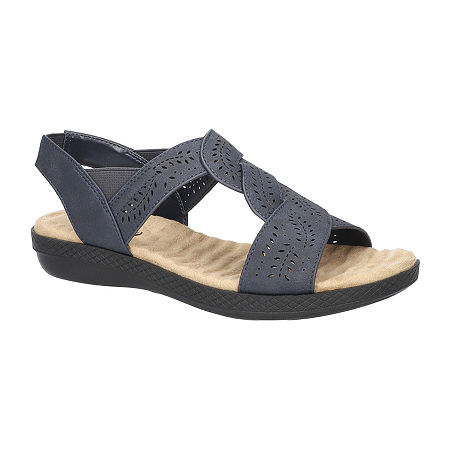 Easy Street Weare Comfort Sandals - Navy
