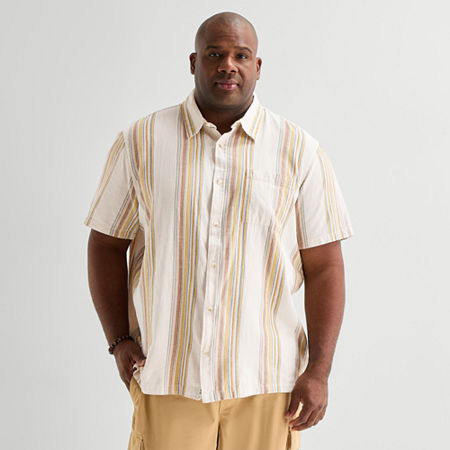 Click here for mutual weave Mens Short Sleeve Regular Fit Big and... prices