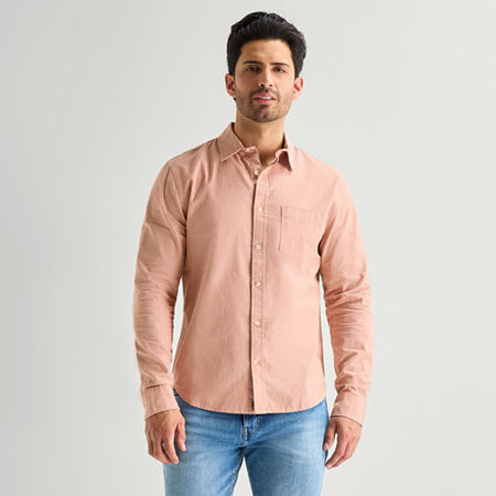 Click here for mutual weave Mens Long Sleeve Classic Fit Button-D... prices