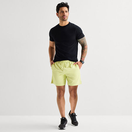 Click here for Xersion Mens 7 Workout Shorts  Medium  Green prices
