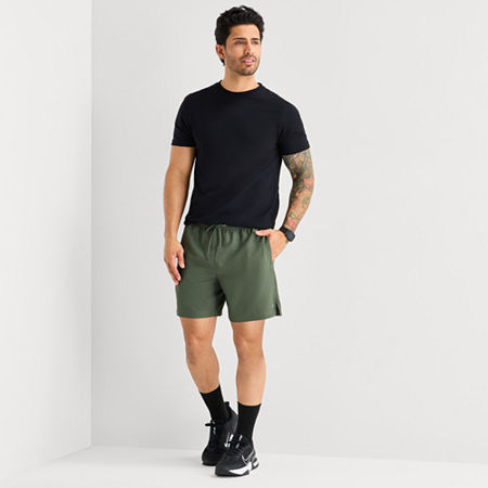 Click here for Xersion Mens 7 Workout Shorts  Small  Green prices