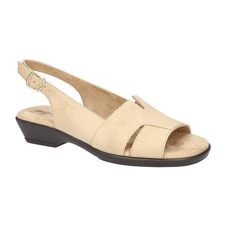 Easy Street Corbett Slingback Sandals - Medium Beige