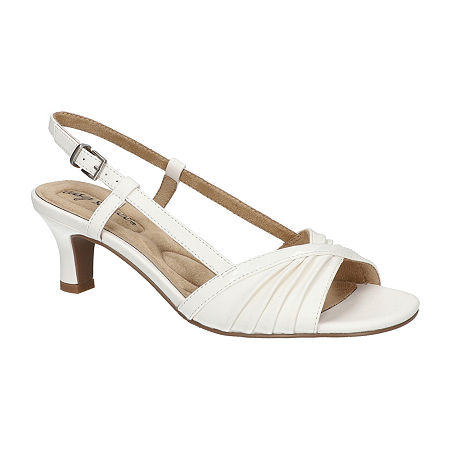 Easy Street Delite Dress Sandals - Open White