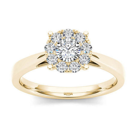 Click here for 1/2 CT.T.W. Natural Diamond 10K Yellow Gold Engage... prices
