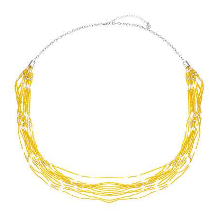 Click here for Mixit 39 Inch Cable Strand Necklace  One Size  Yel... prices