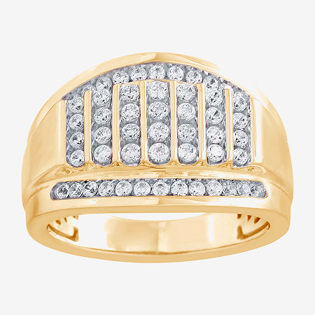 Click here for Mens 1 CT. T.W. Diamond 10K Gold Fashion Ring  10 prices