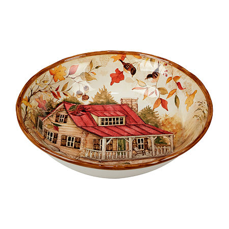 Click here for Certified International Pine Forest Serving Bowl... prices