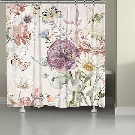 Click here for Kathy Ireland Purple Wildflower Bloom Shower Curta... prices