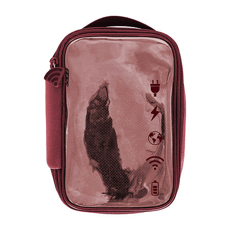 Click here for MYTAGALONGS Clarity Tech Case  One Size  Red prices