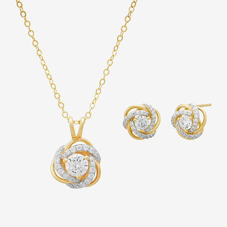 Click here for Diamonart Womens 1 1/3 CT. T.W. Cubic Zirconia 14K... prices