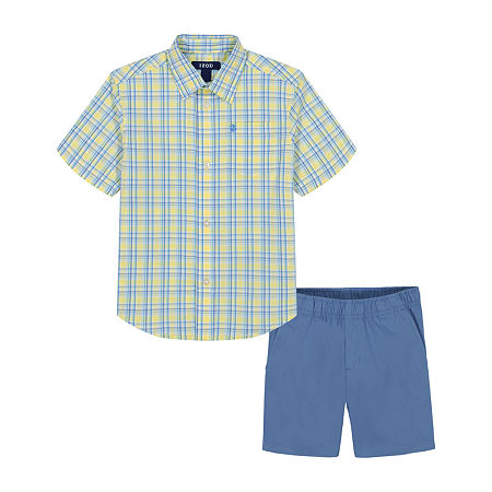 Click here for IZOD Little Boys 2-pc. Short Set  6  Yellow prices