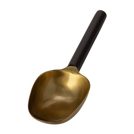 Metropolis Ice Scoop - Black  Gold Tone