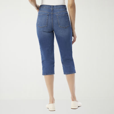 Gloria Vanderbilt Amanda Womens Straight High Rise Capri Pant - JCPenney