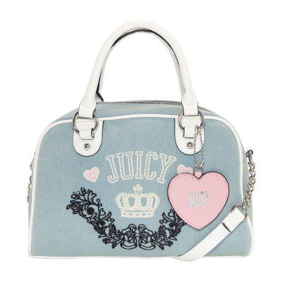 Juicy By Juicy Couture Bowler Bag Satchel, Color: Slate Blue - JCPenney