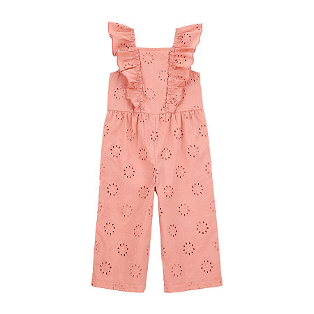 Click here for Carters Toddler Girls Cotton Eyelet Flutter Jumpsu... prices
