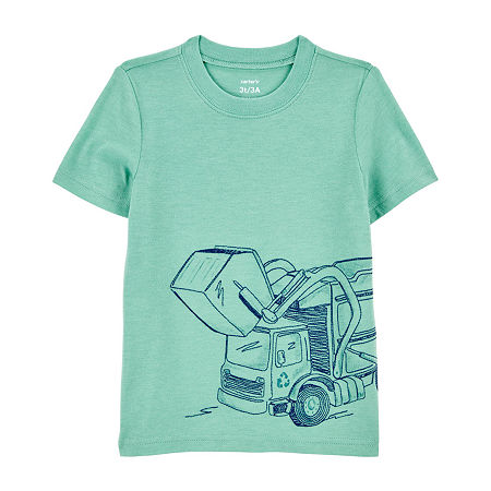 Click here for Carters Toddler Boys Crew Neck Short Sleeve Regula... prices