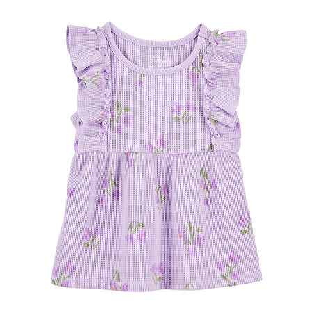 Click here for Carters Toddler Girls Scoop Neck Sleeveless Peplum... prices