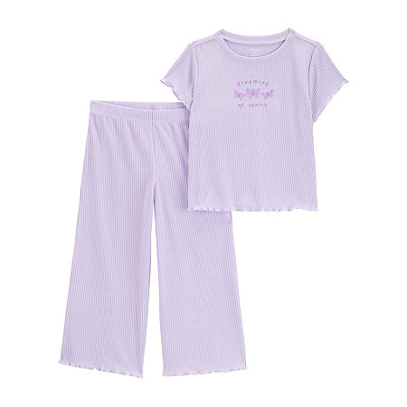 Click here for Carters Toddler Girls Rib Round Neck Short Sleeve... prices