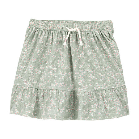 Click here for Carters Little & Big Kid Girls Skort  4  Green prices