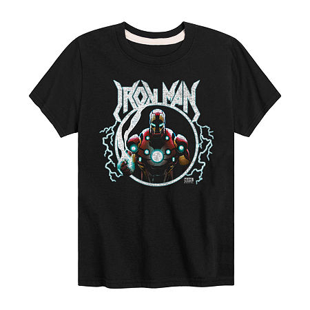 Click here for Hybrid Little and Big Boys Iron Man Graphic T-Shir... prices